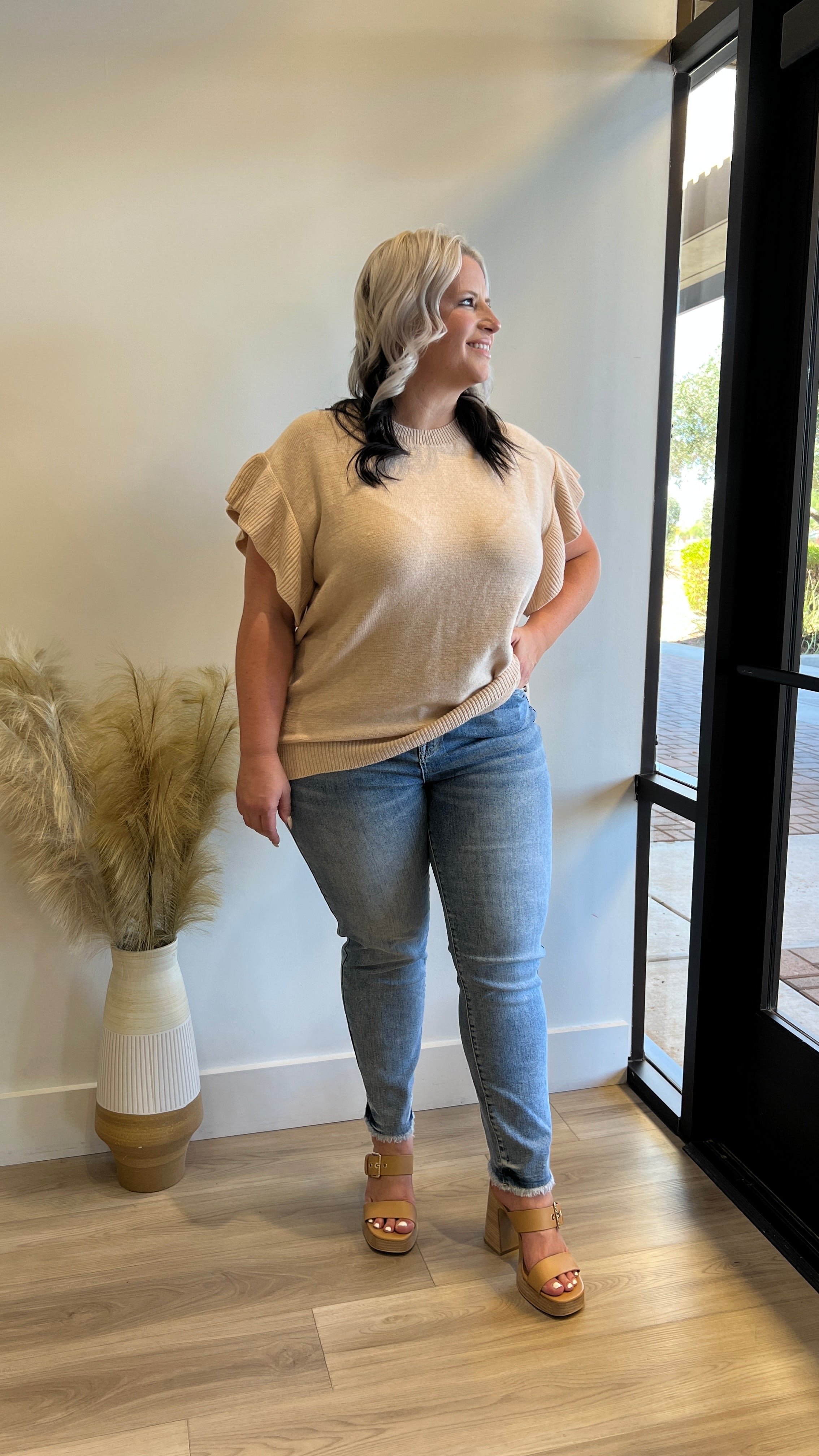 The Lili High Rise Skinny Jean – Arie Layne Boutique