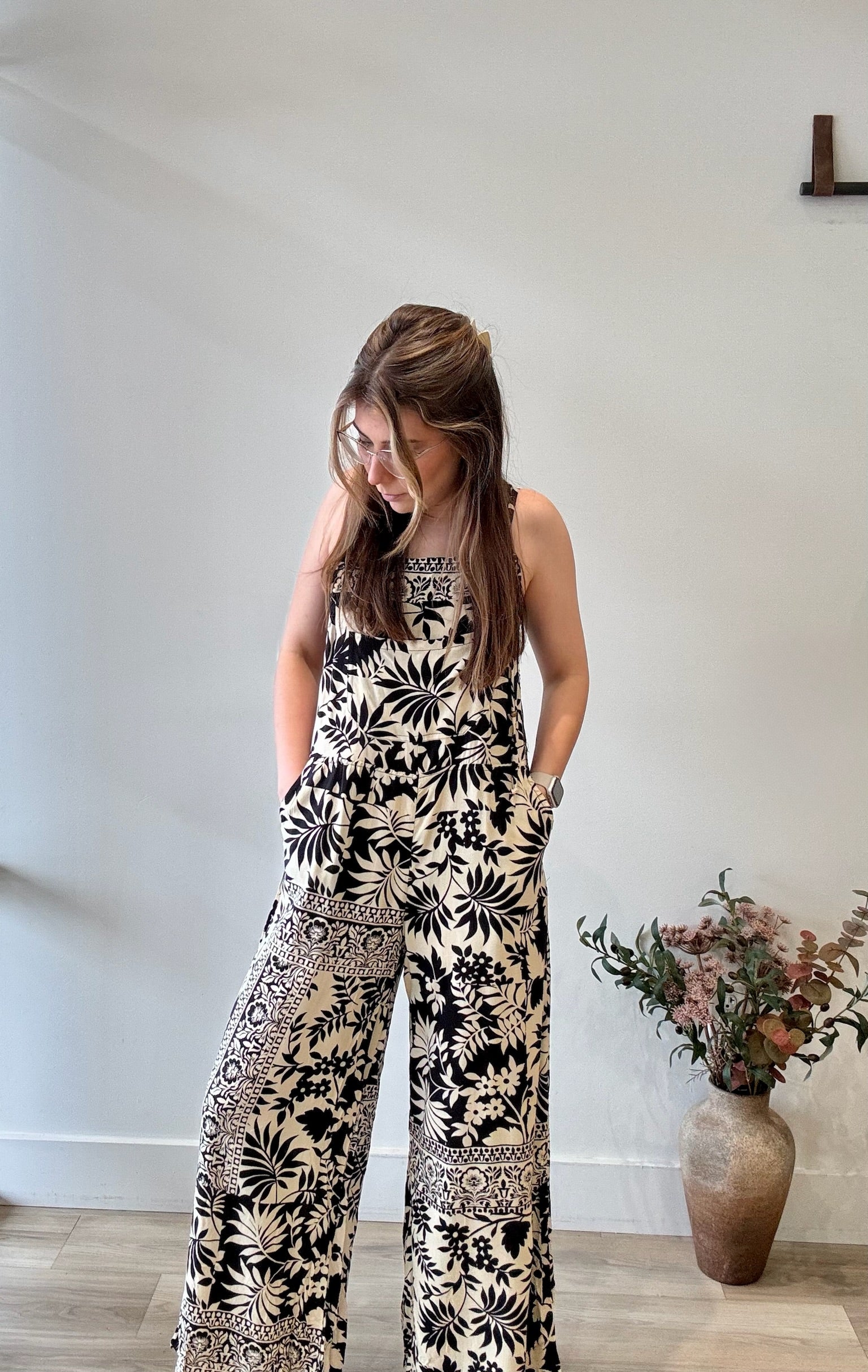 Jillian Wide Leg Boho Jumpsuit – Arie Layne Boutique